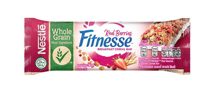Nestlé® FITNESSE® Red Berries Cereal Bar | Bijirin Sarapan Nestlé®